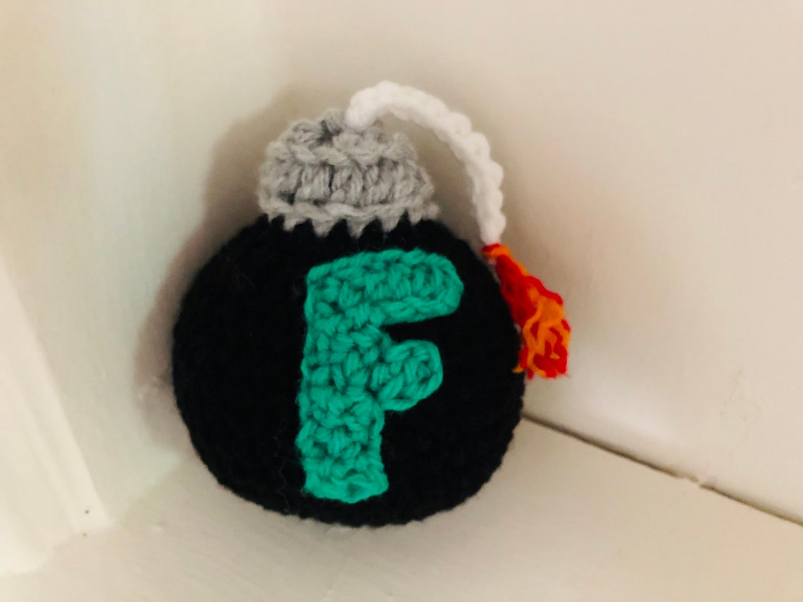 Crochet PATTERN F-bomb Stuffy Amigurumi Medium and Large | Etsy