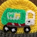 Crochet PATTERN for Garbage Truck Hat; Waste Management Truck Beanie ...