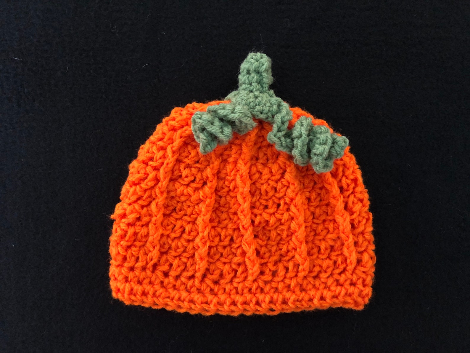 Crochet PATTERN Fall Harvest Pumpkin Hat Baby Pumpkin Hat | Etsy