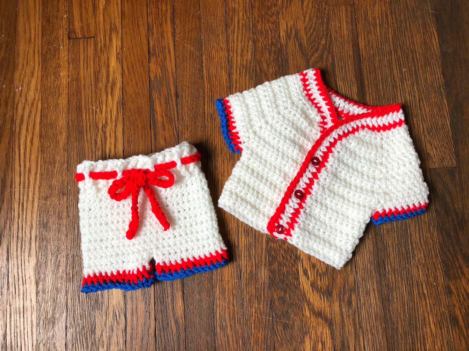 Crochet PATTERN - Baby Baseball Uniform, Newborn All Star Baseball ...