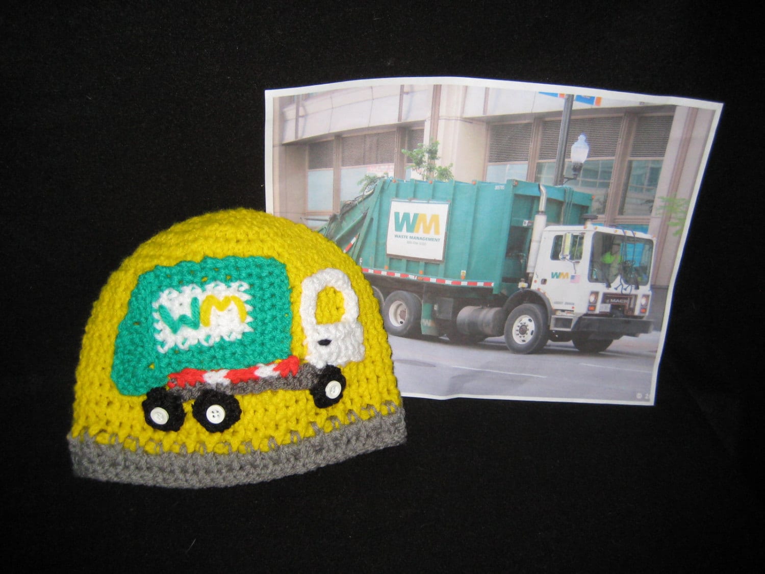 Toddler Waste Management Hat - Etsy