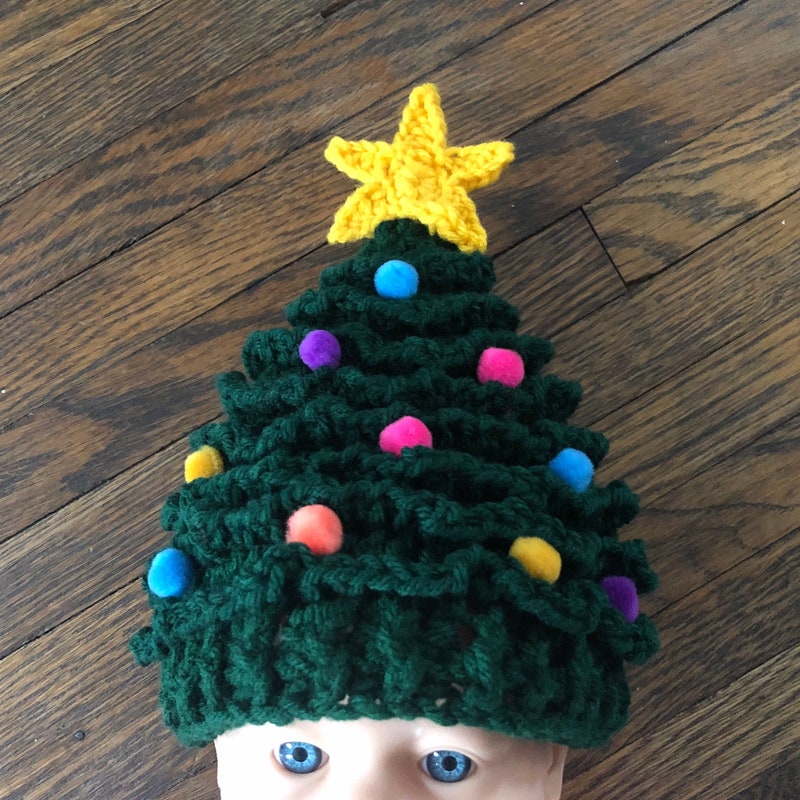 Xmas Tree Knitted Pattern - Etsy