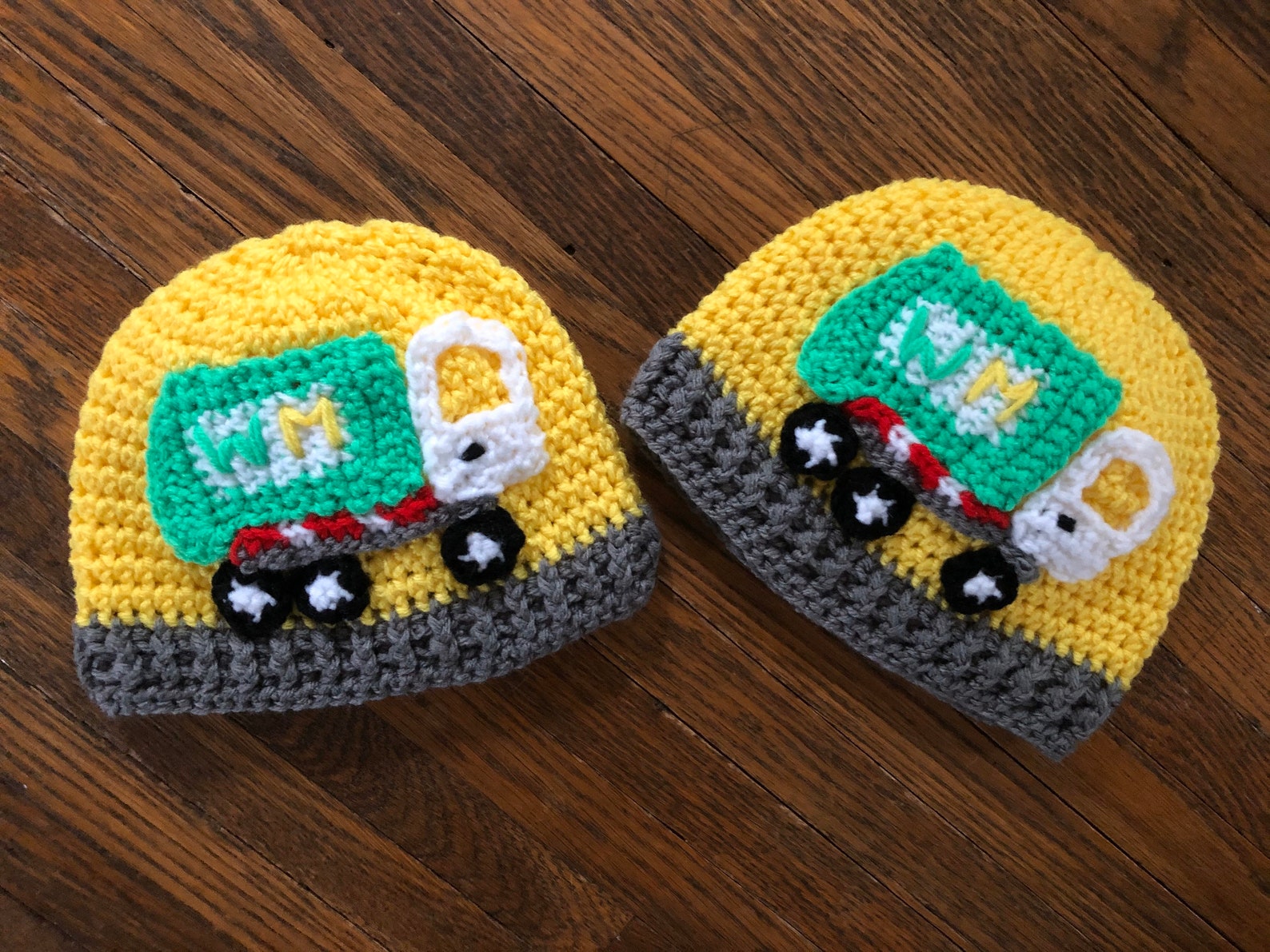 Crochet PATTERN for Garbage Truck Hat Waste Management Truck - Etsy