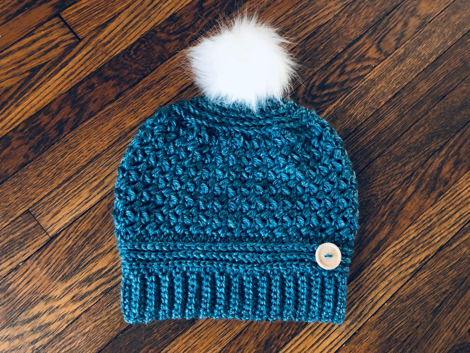 Crochet PATTERN - Textured Slouch Hat Beanie Hat Pattern, Ribbed ...