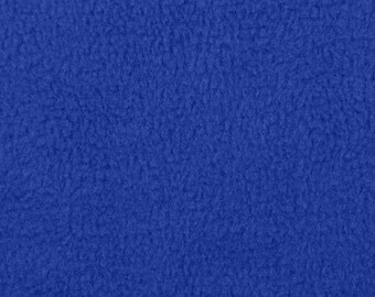 Blue fleece fabric | Etsy