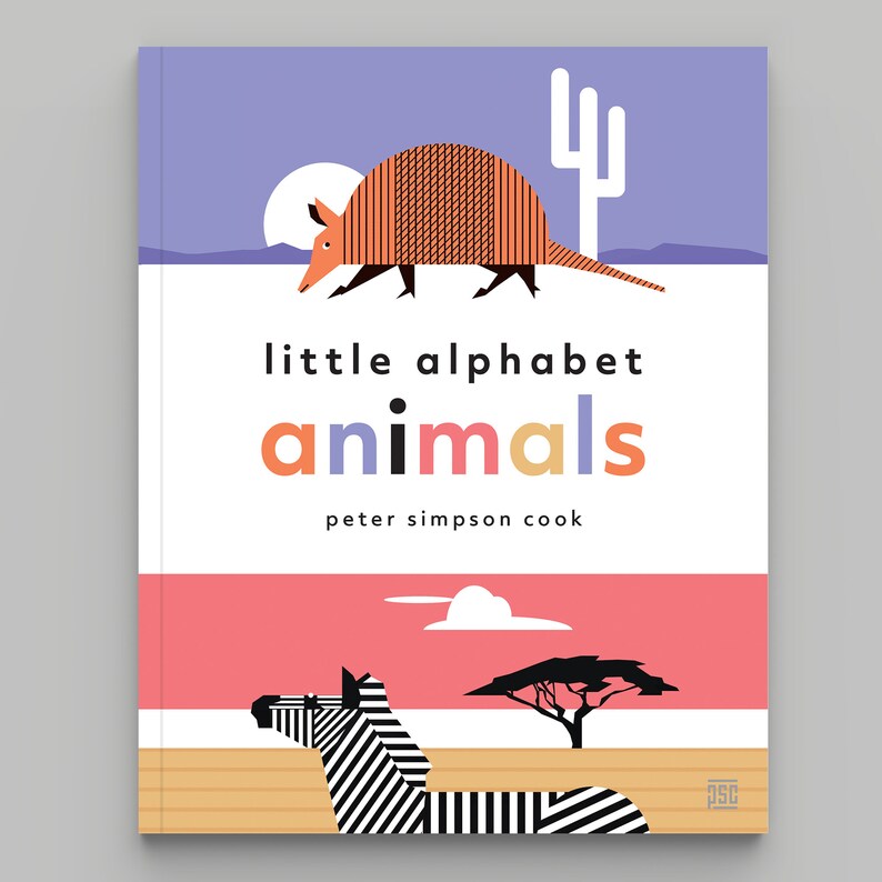 ABC Animal Picture Book: Signed Hardcover Children's Book - Etsy