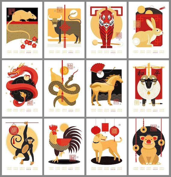 Order of the 12 zodiac animals 60 photos - Astrologytoyou.com
