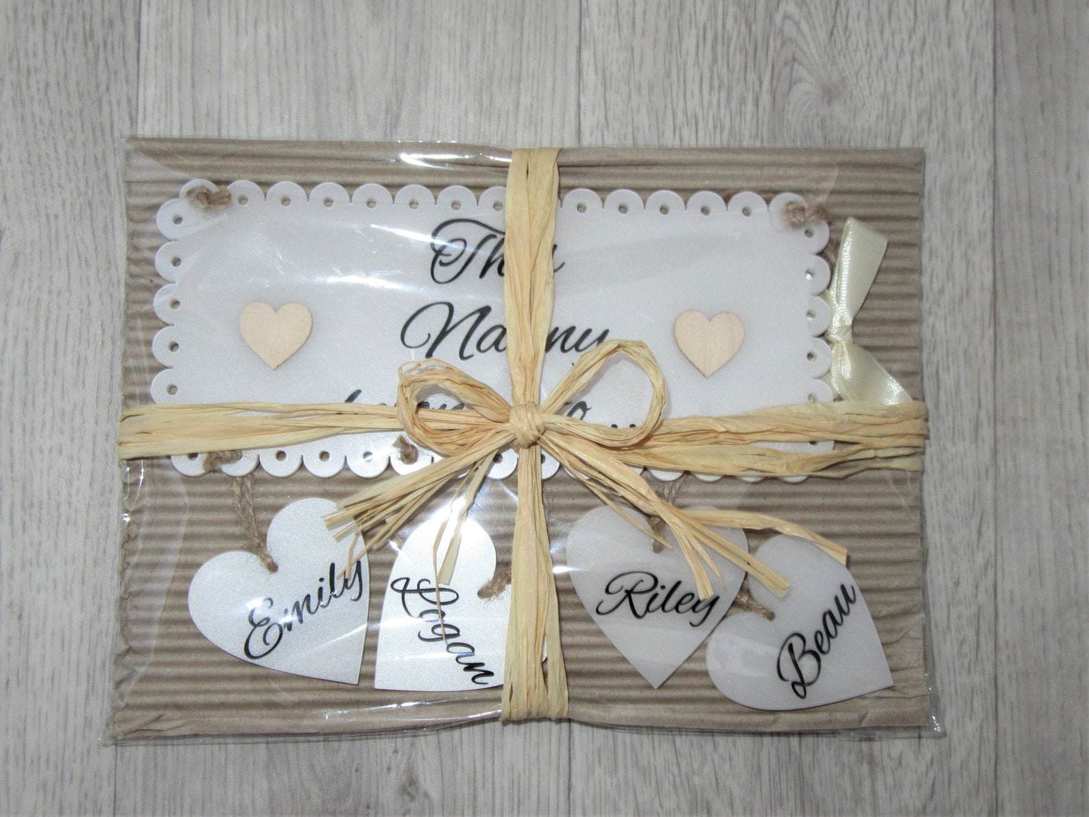 Personalised Nanny Sign This Nanny belongs to | Etsy