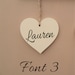 Hanging Hearts for Jules Handmade Gifts Plaques. 5cm Add on Hearts. 7 ...