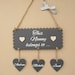 Personalised Nanny Sign "this Nanny Belongs To" Nanny Mother's Day Gift ...