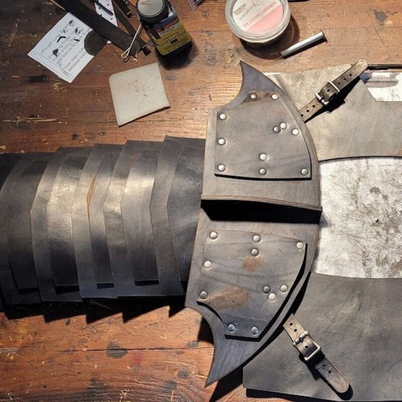 Leather Armor Pattern - Etsy