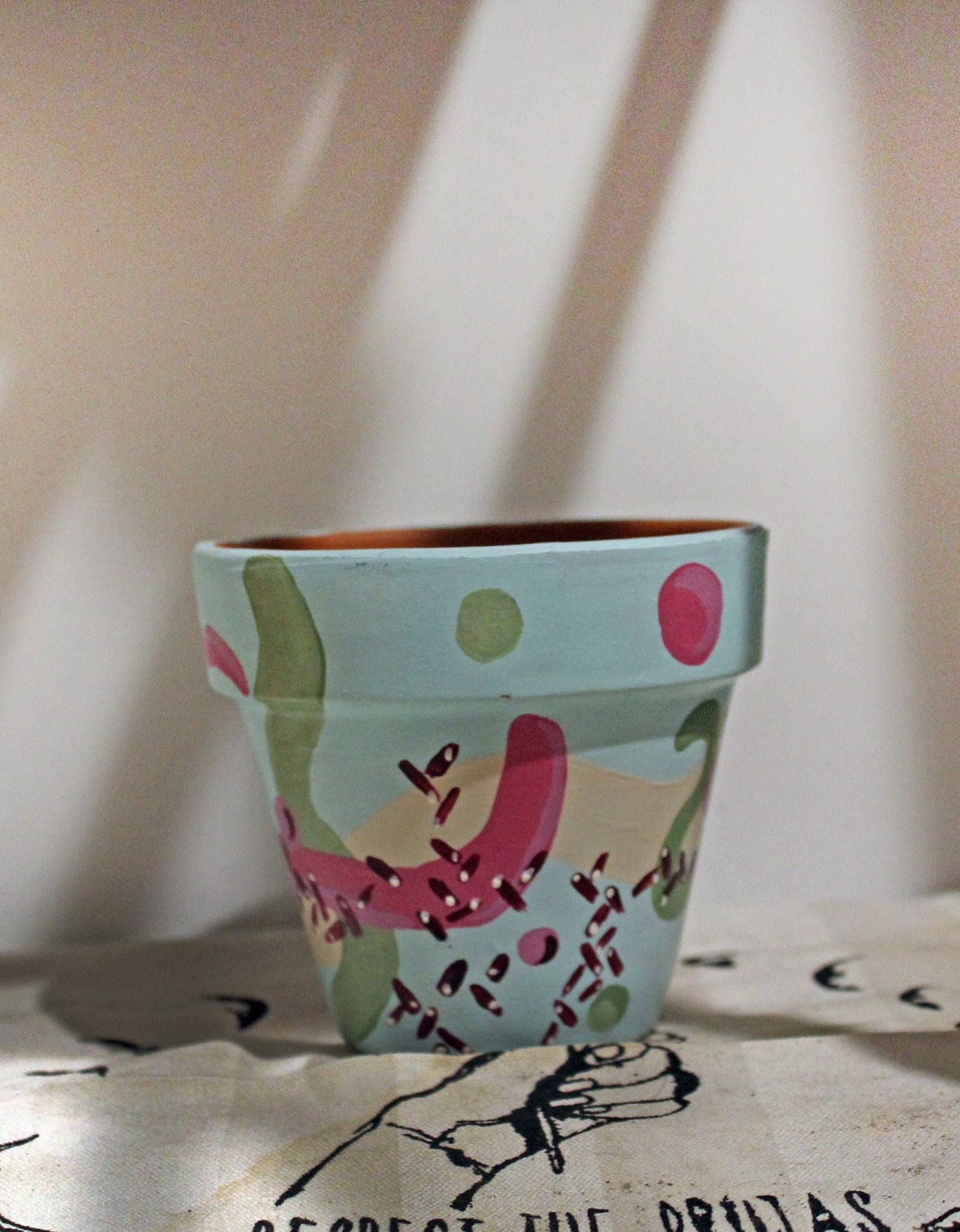 Hand Painted Ceramic Pots - Etsy