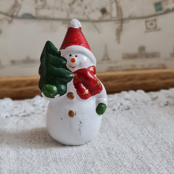 Miniature Snowman - Etsy