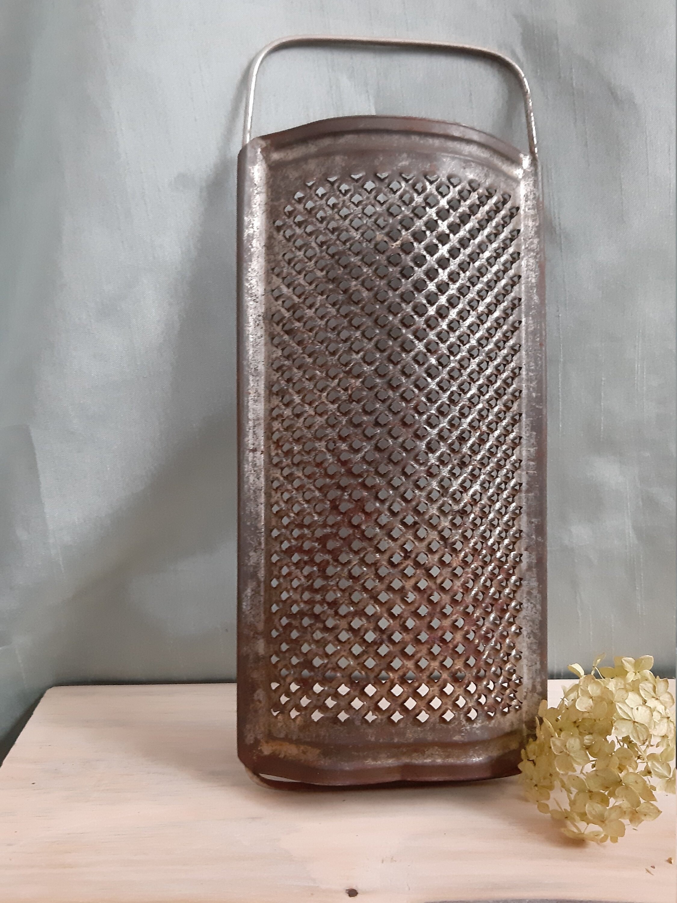 Baking Rusty Rustic Wood Handle Vintage Farmhouse Kitchen Decor ...