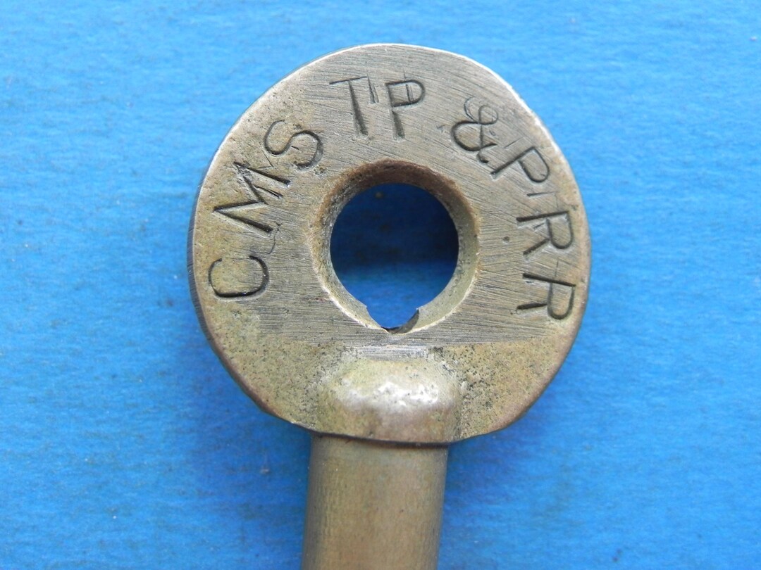 Old cmstp&p Rr Railroad Switch Key. Chicago, Milwaukee and St. Paul and Pacific. - Etsy