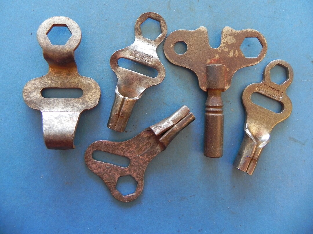 5 Vintage Roller Skate Keys. Old & Original. - Etsy