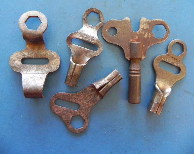5 Vintage Roller Skate Keys. Old & Original. - Etsy
