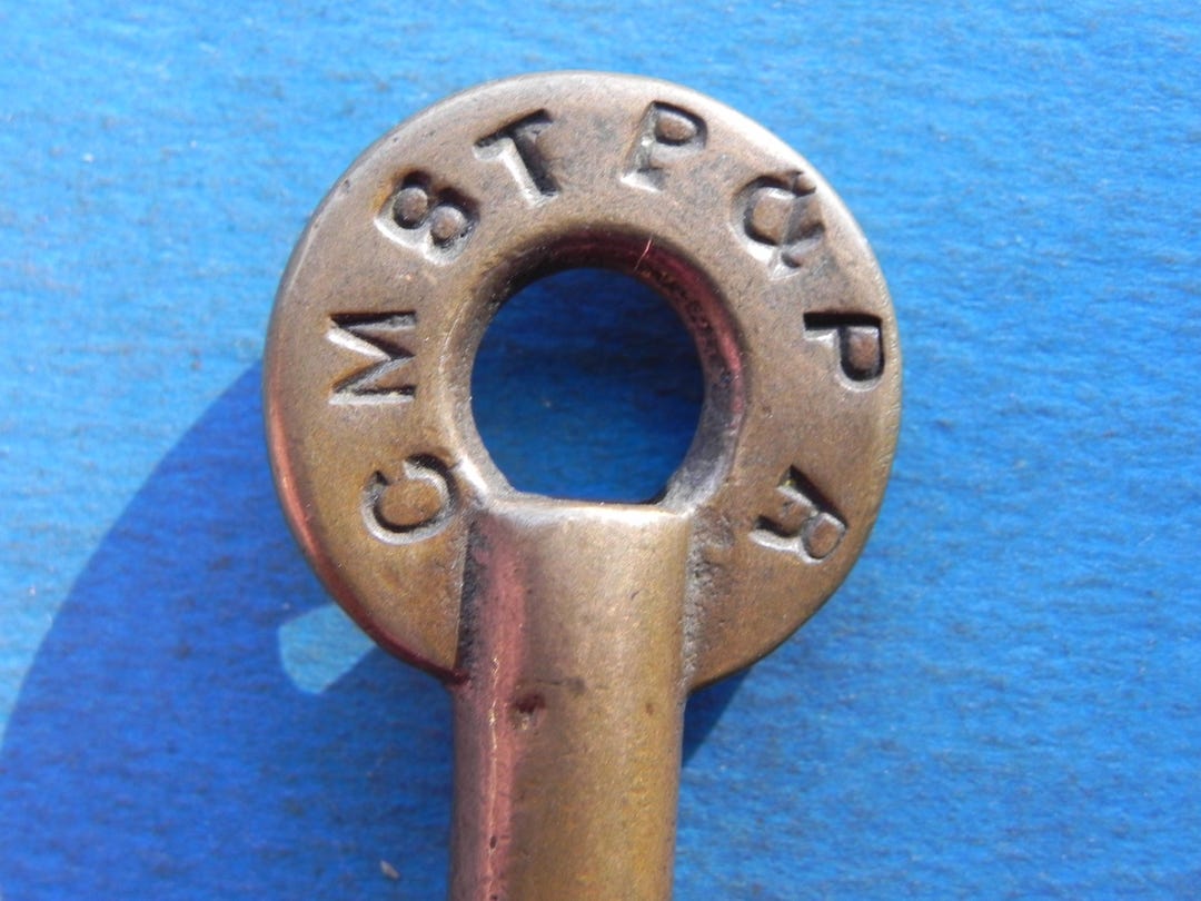 Old "cmstp&p Rr" Railroad Switch Key. Chicago, Milwaukee and St. Paul ...