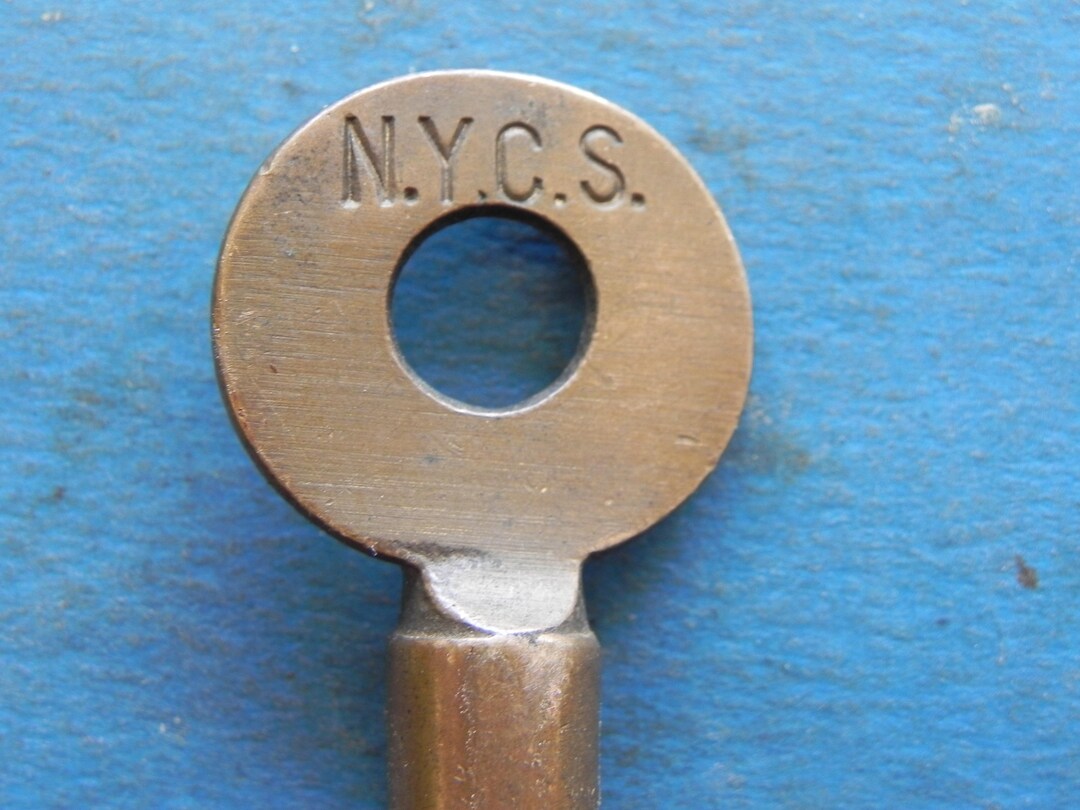 Old "n.y.c.s." Railroad Switch Key. New York Central System. - Etsy