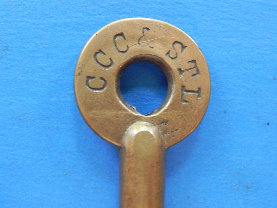 Old "ccc&stl" Railroad Switch Key. Chicago, Cleveland, Cincinnati and ...