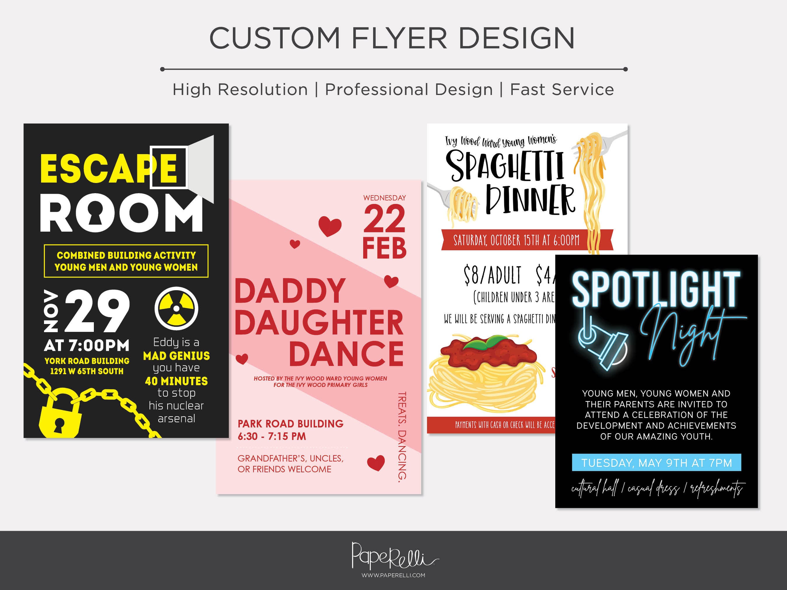 Custom Flyer Design - Etsy