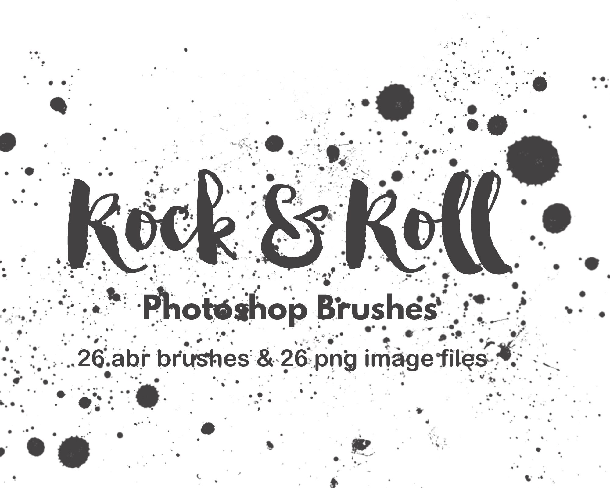 Paint Splatter Brush, Grunge Dirty Graffiti Spray, Watercolor Paint ...