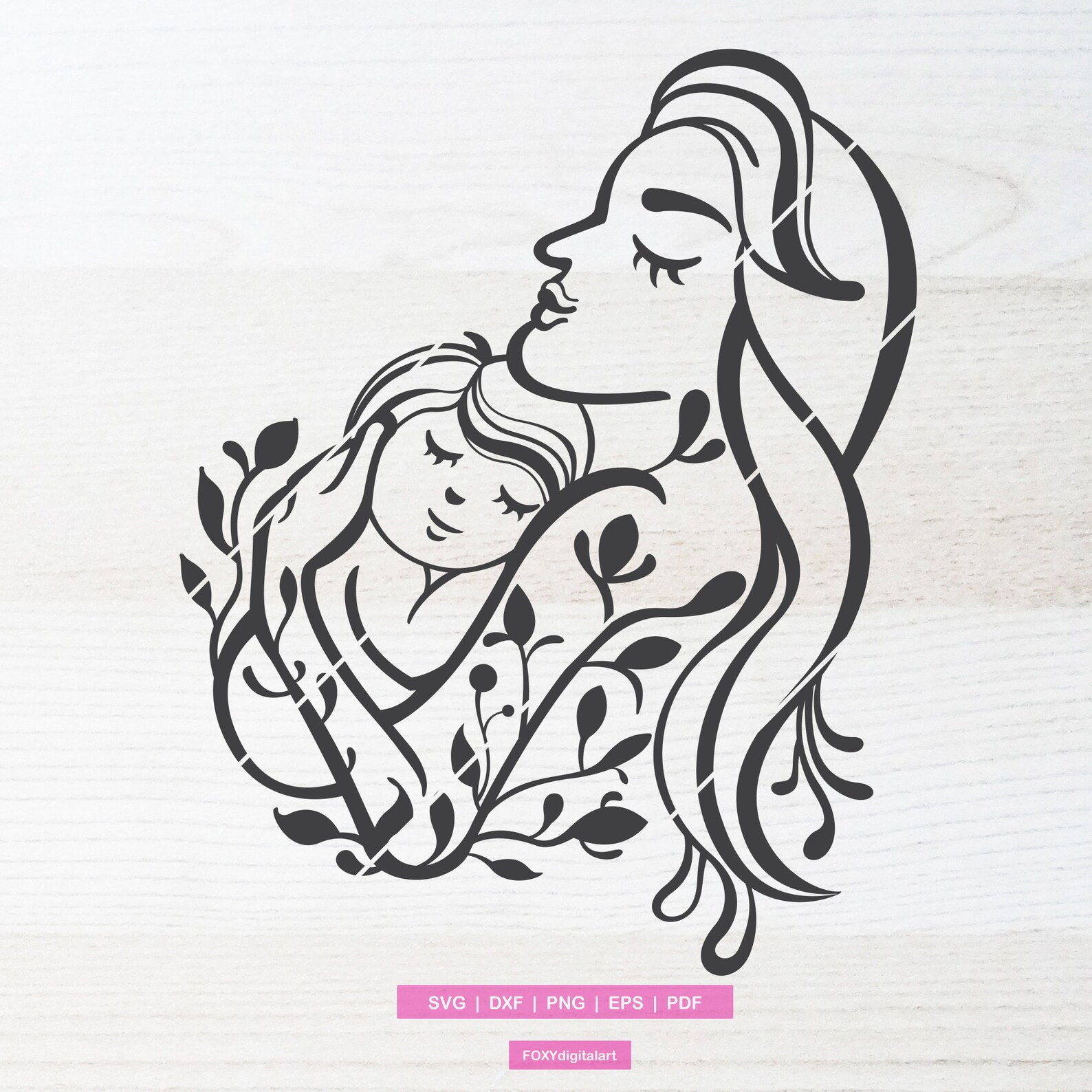 Mom and Baby Svg, Mom Svg, Mother Svg, Mother and Baby Svg, Mom Holding ...