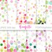 Confetti Digital Paper Set, “throw Some Confetti” Digital Paper ...