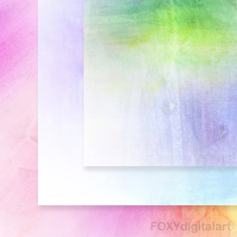 Watercolor Digital Paper: “WATERCOLOR PAPER”, Watercolor Digital Paper ...