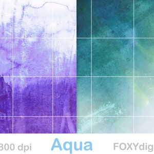 Watercolor Digital Papers, Watercolor Backgrounds, Watercolor Scrapbook ...