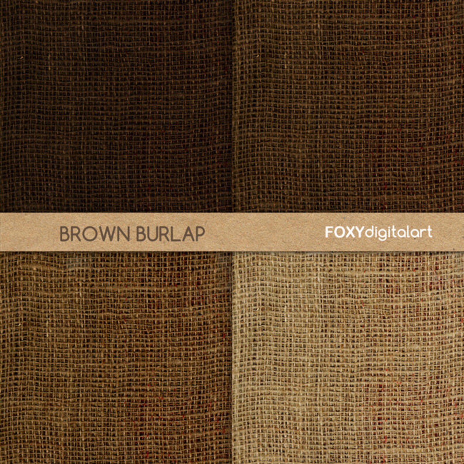 Burlap Digital Paper: “BURLAP PAPER” Digital Burlap Texture, Burlap ...