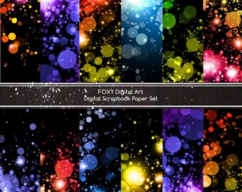 Watercolor Paint Splatter Digital Paper Paint Dripping Splash - Etsy