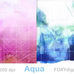 Watercolor Digital Paper, Watercolor Textures, Watercolor Backgrounds ...