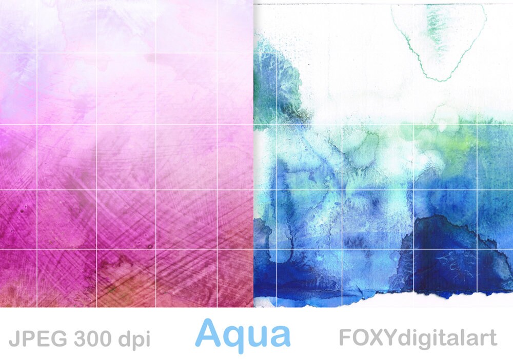 Watercolor Digital Paper, Watercolor Textures, Watercolor Backgrounds ...
