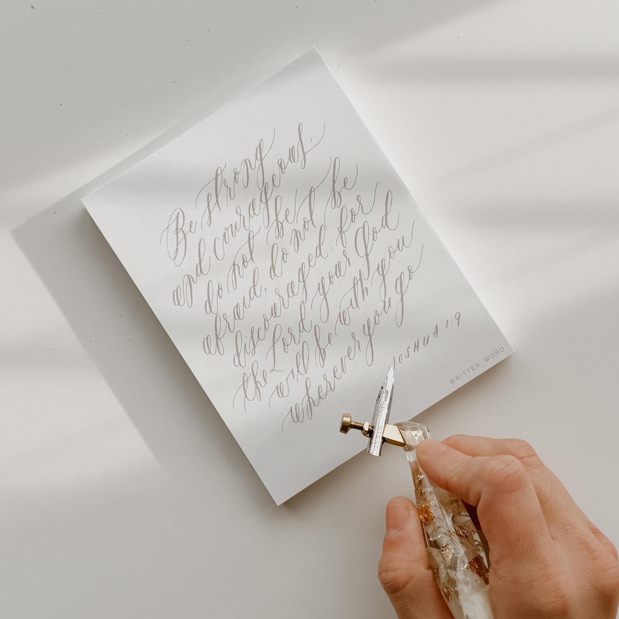 Trace the Word Notepad, Calligraphy Practice Paper, Calligraphy ...