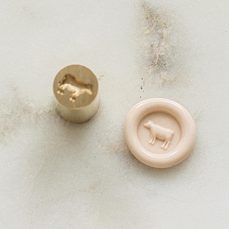Tiny Custom Wax Stamp - Etsy