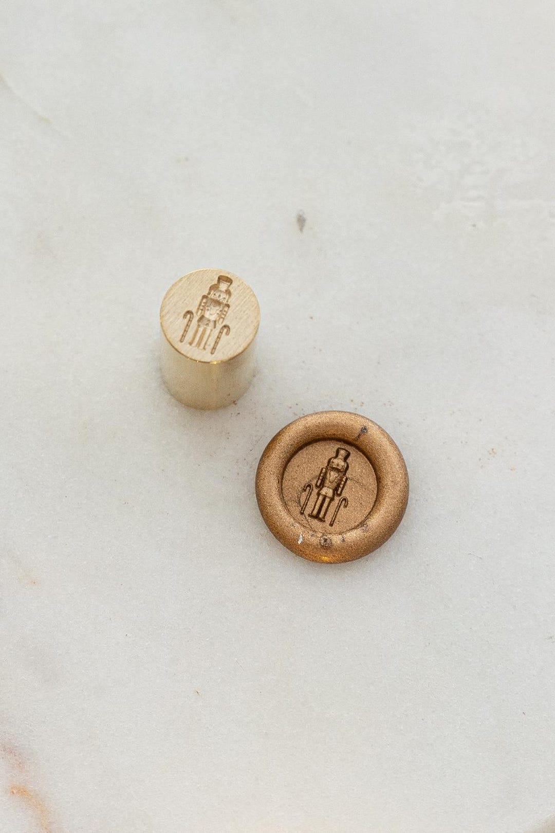 Nutcracker Mini Wax Seal Head, Toy Soldier 9mm Stamp, Holiday Wax Seal ...