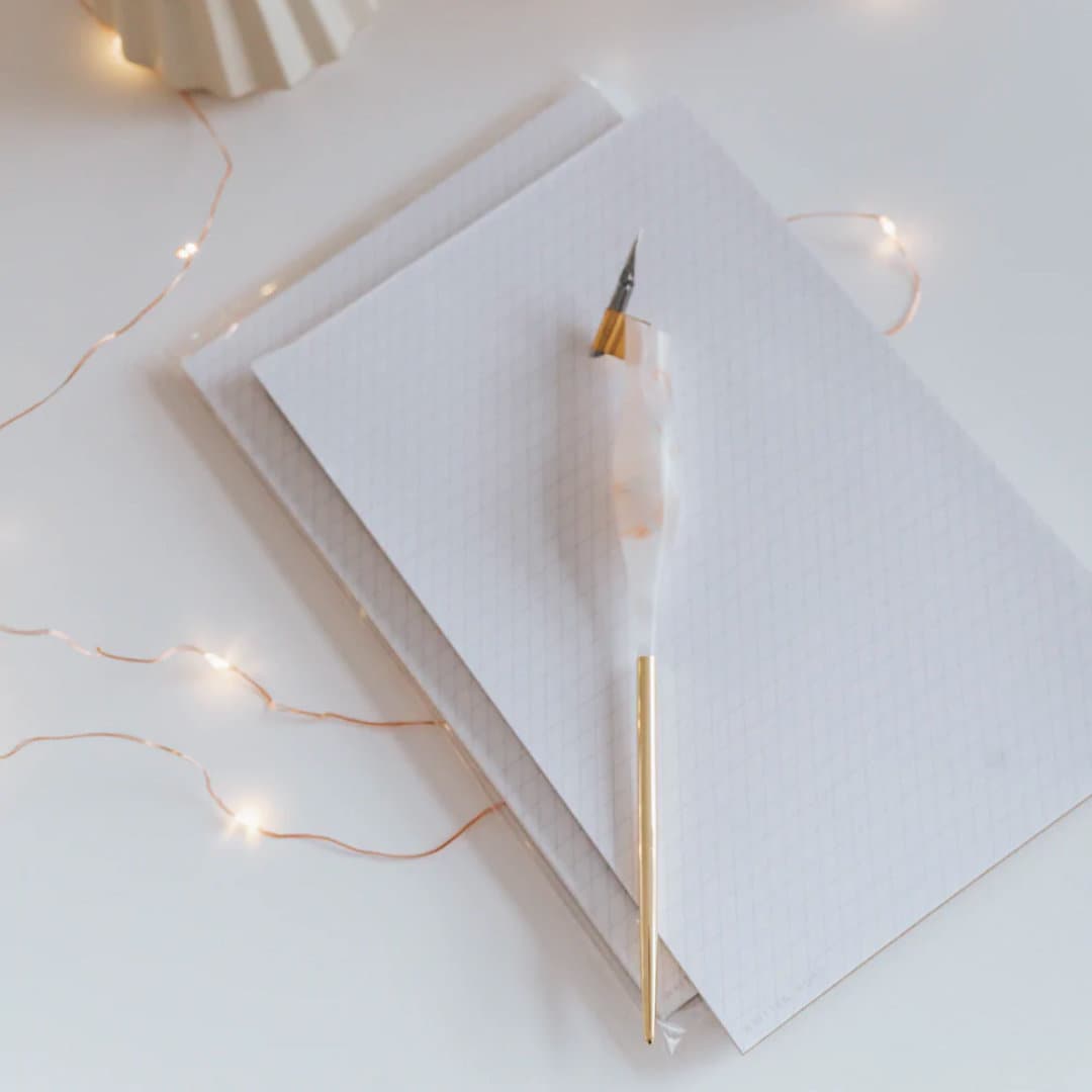 A5 Calligraphy Slanted Guide Notepad, Practice Calligraphy Writing ...