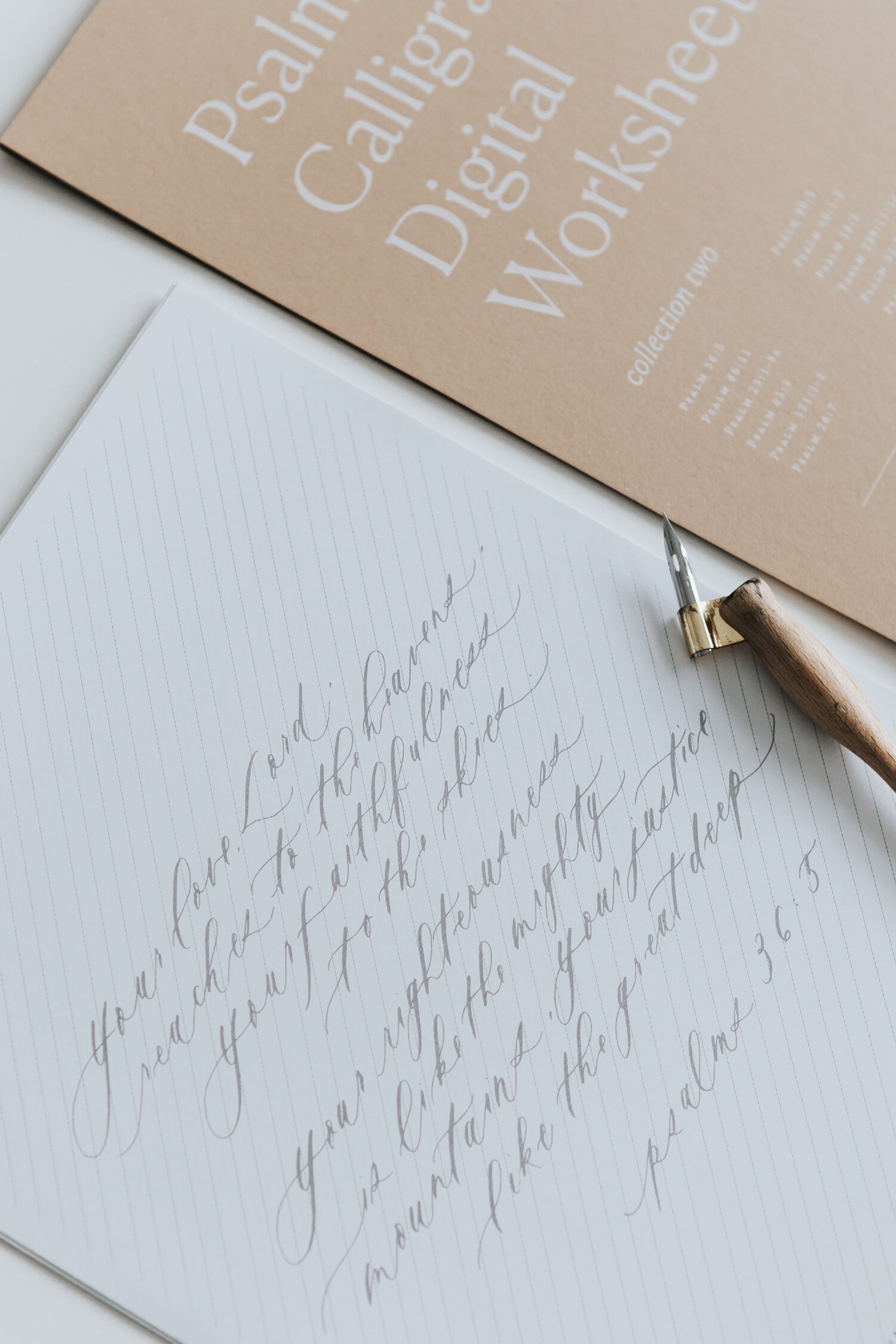 Psalms Collection 2 Digital Worksheets, Psalm Bible Verses in Modern ...