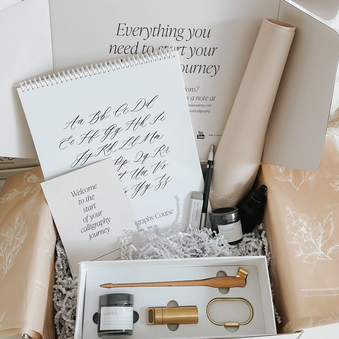 Beginner Calligraphy Starter Kit Starter Calligraphy Kit - Etsy