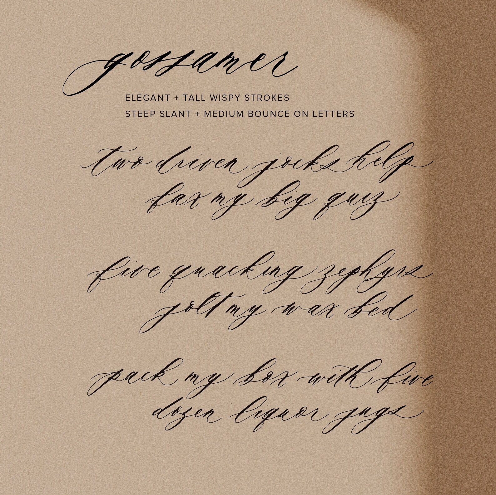 Lowercase Digital Worksheets - Gossamer, Elegant Cursive Printable ...