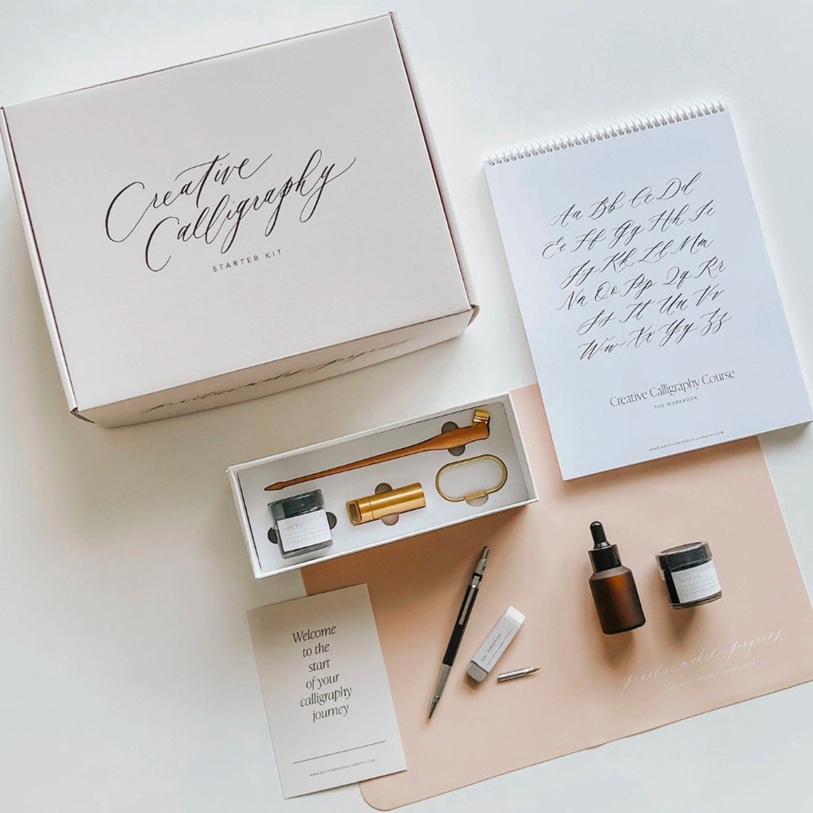 Beginner Calligraphy Starter Kit Starter Calligraphy Kit - Etsy