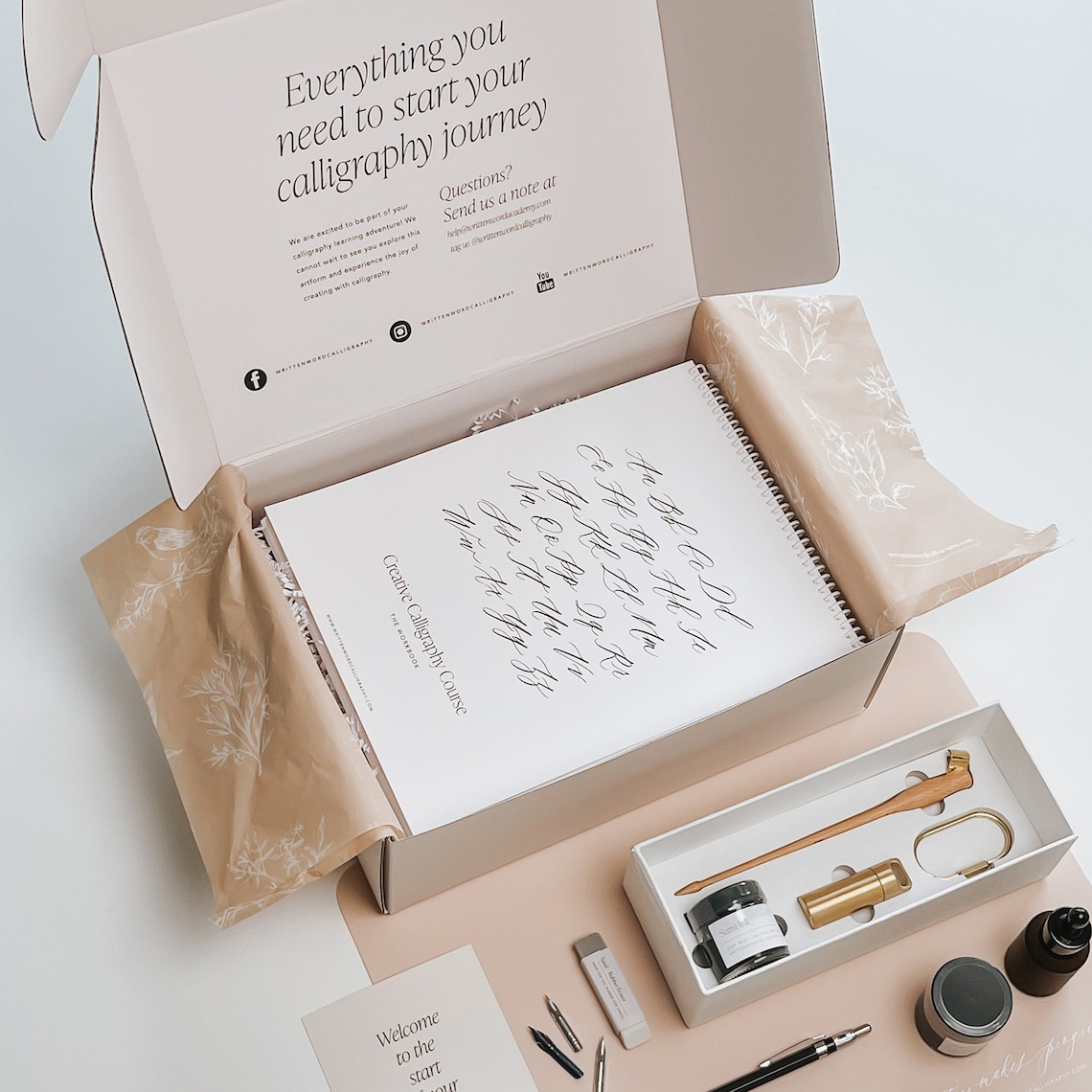 Beginner Calligraphy Starter Kit Starter Calligraphy Kit - Etsy
