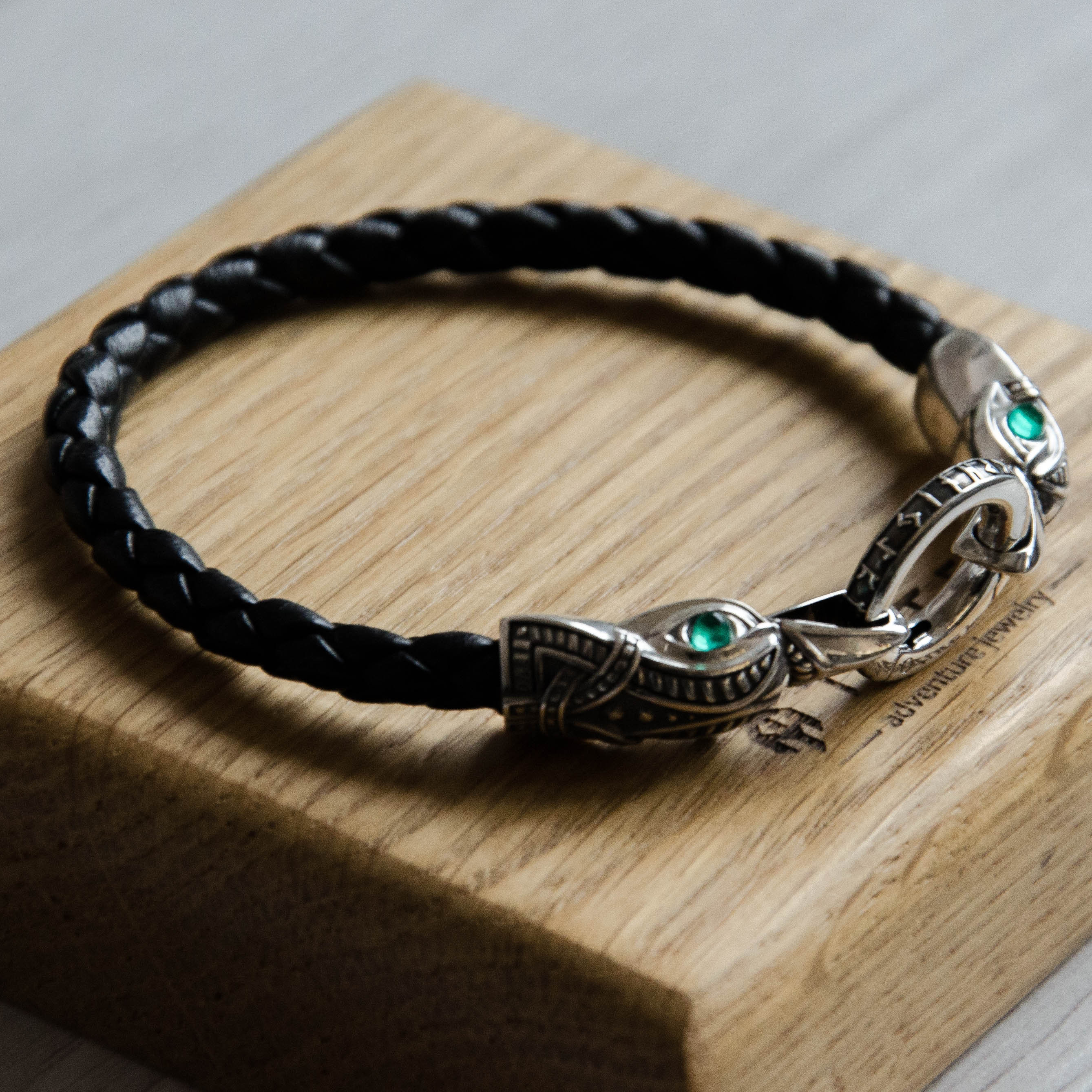 Silver Raven Bracelet for Man Bird Wristband for Boyfriend - Etsy