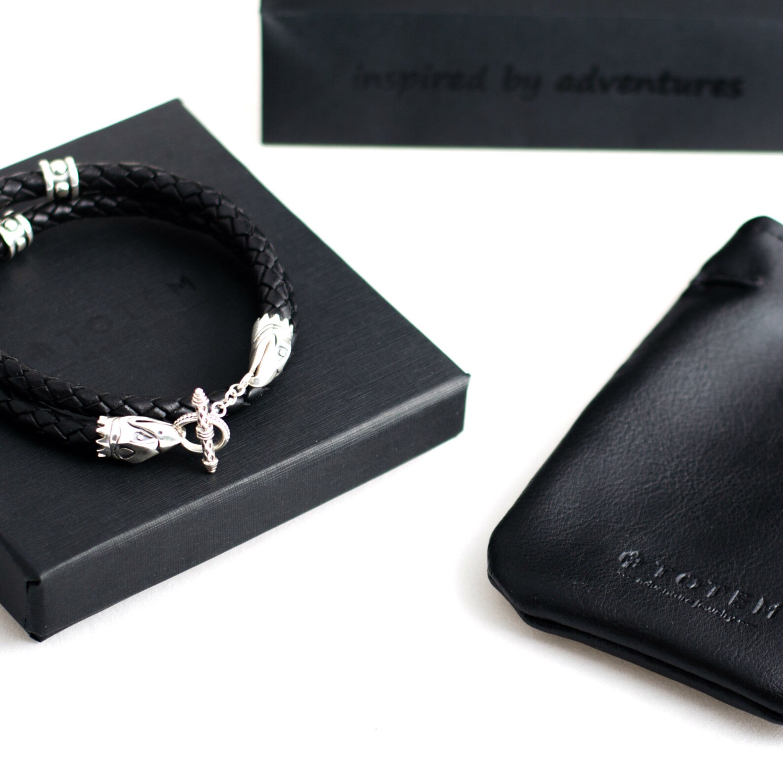 Silver Raven Bracelet Man, Crow Bracelet, Christmas Gift, Crixus Double ...