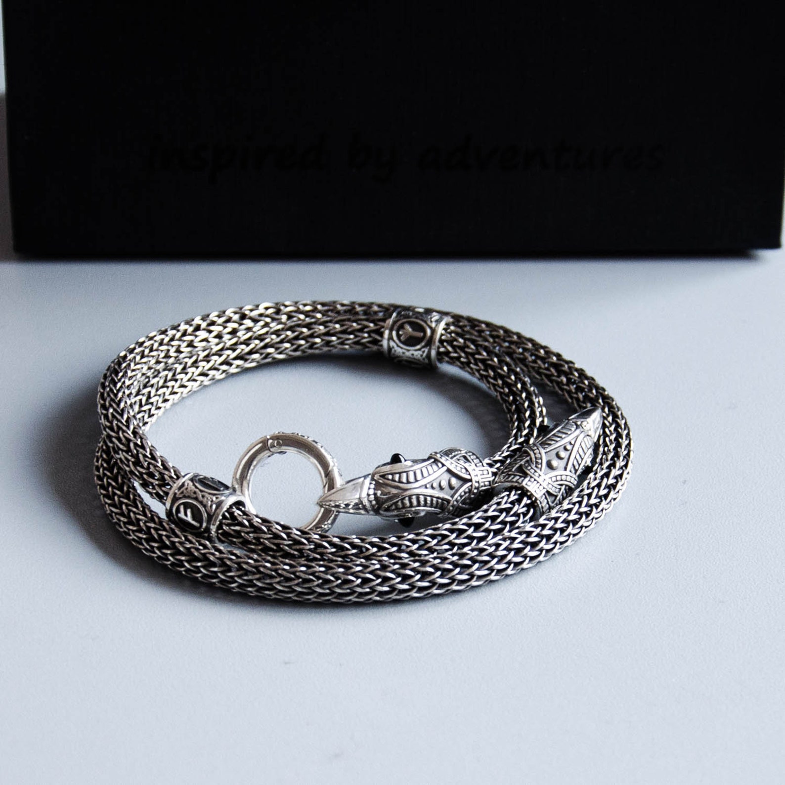 Silver Raven Choker for Man Crow Necklace Silver Chain - Etsy