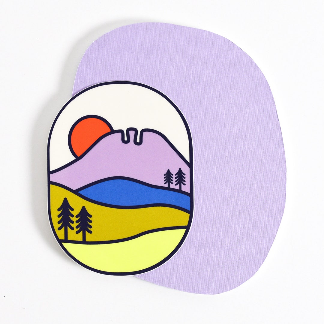 Horsetooth Mountain Vinyl Sticker Large. Horsetooth Reservoir Sticker ...