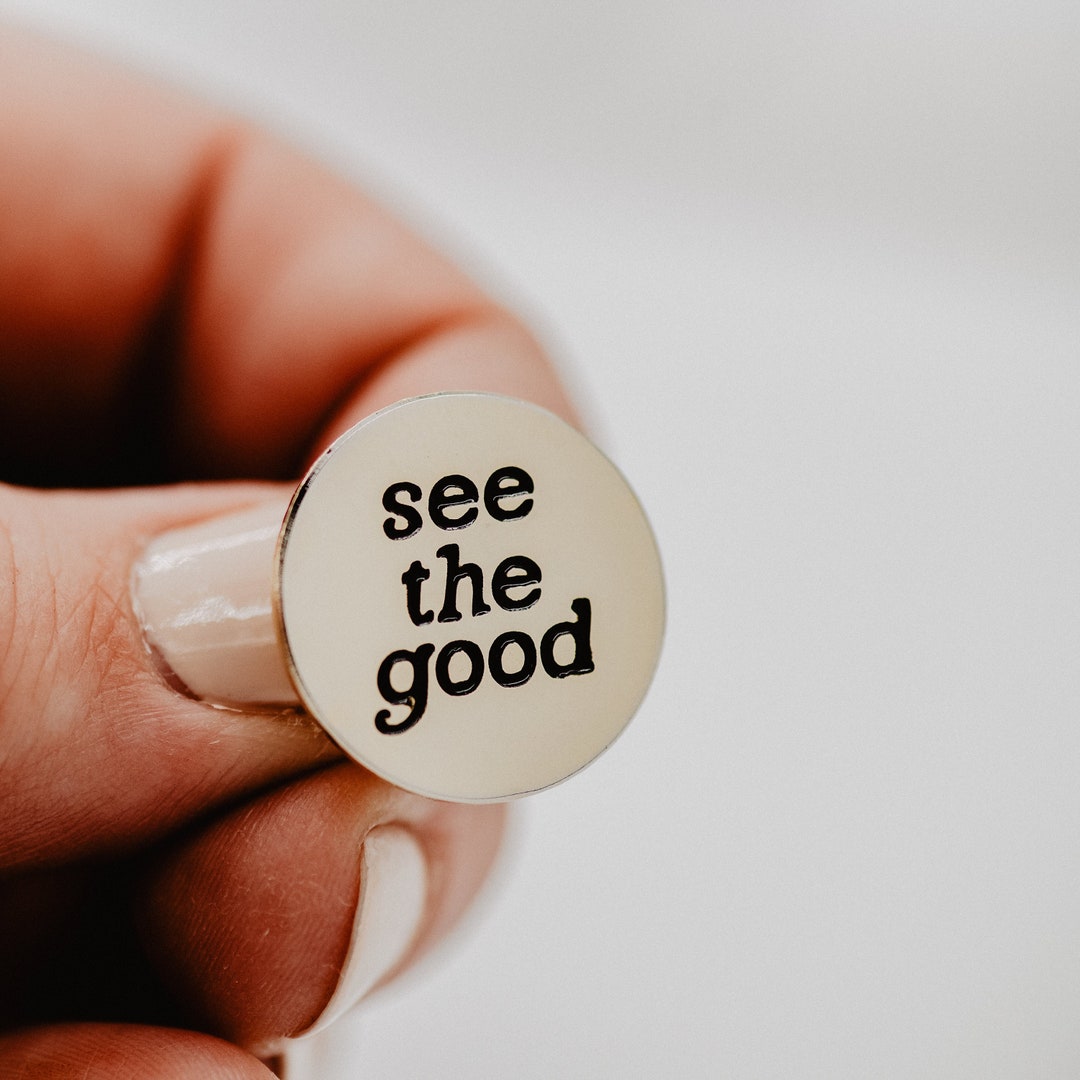 See the Good Enamel Pin. Small Gold Pin. Positive Mindset Pin. Find the ...