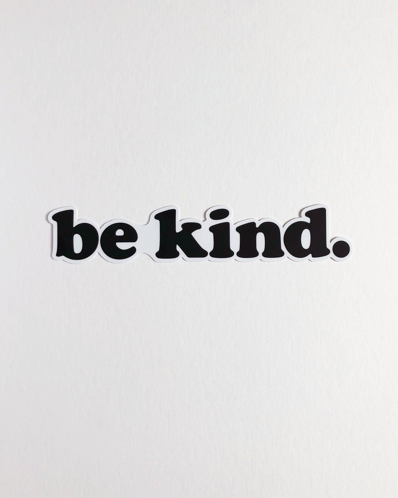 Be Kind Sticker Large. Be Kind Vinyl Decal. Be Kind Bumper - Etsy