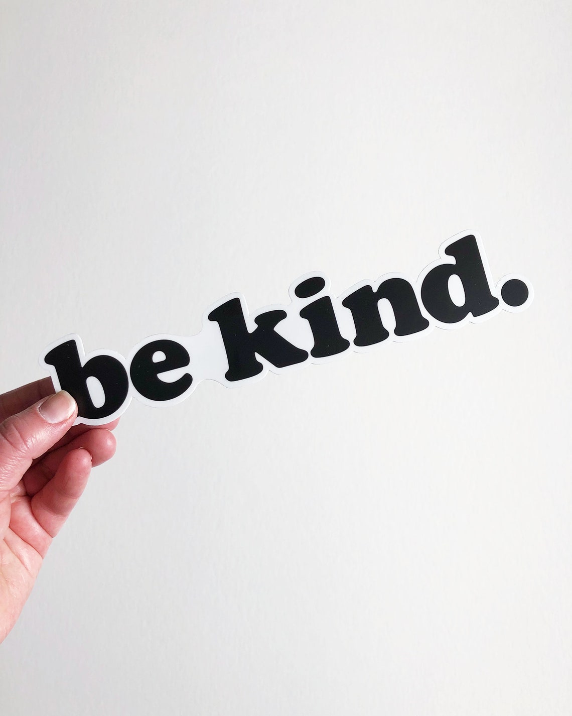 Be Kind Sticker large. Be Kind Vinyl Decal. Be Kind Bumper | Etsy